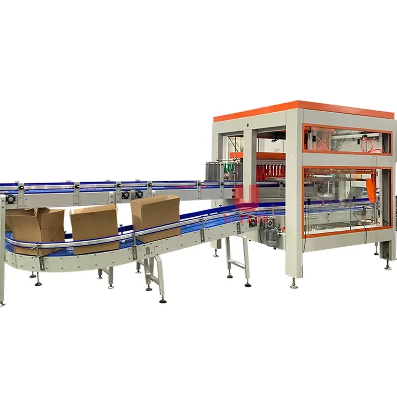 Automatic Top Load New Product Glass Plastic Bottle Case Packer Machine ...